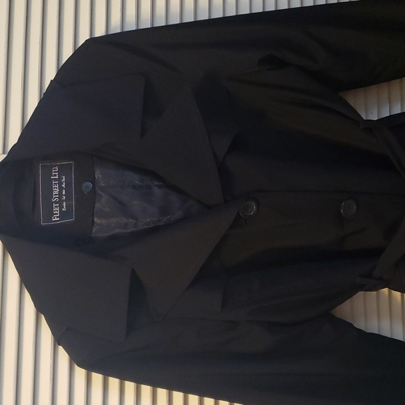 Fleet Street LTD | Jackets & Coats | Fleet Street Ltd Black Trench Coat ...